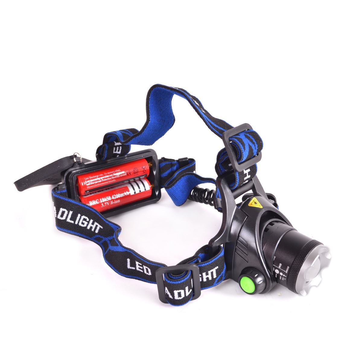 Lanterna frontala cu led Bass BS-3923, putere 10W, 800 lm, Li-Ion ...