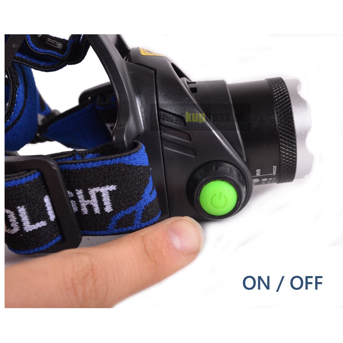 Lanterna frontala cu led Bass BS-3923, putere 10W, 800 lm, Li-Ion ...