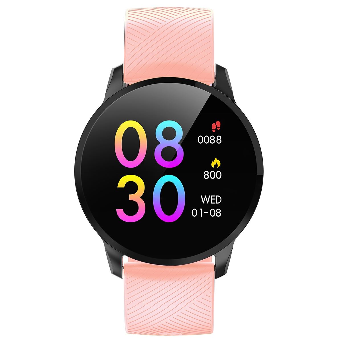 Bratara fitness, Trevi T-Fit 220 HB Pink, monitorizare puls si tensiune ...