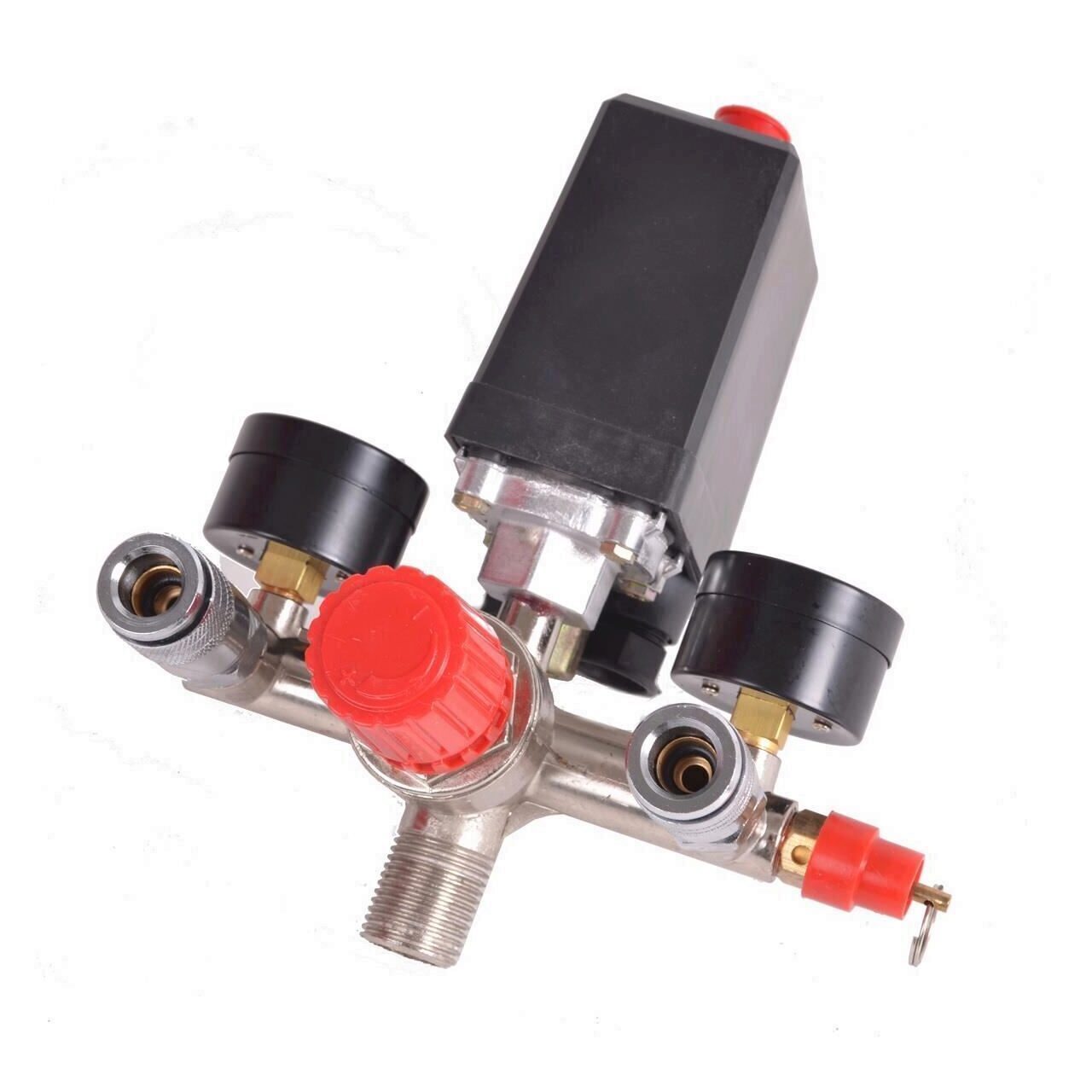 Kit presostat pentru compresor Bass BS-0250, pentru compresoare de 24 ...