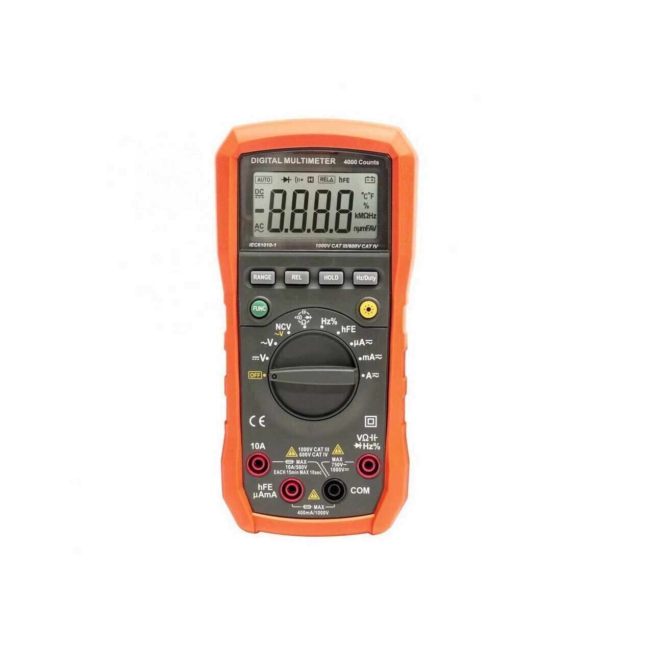 Multimetru digital SMA 68, baterie 9 V, cordoane incluse - Victor ...