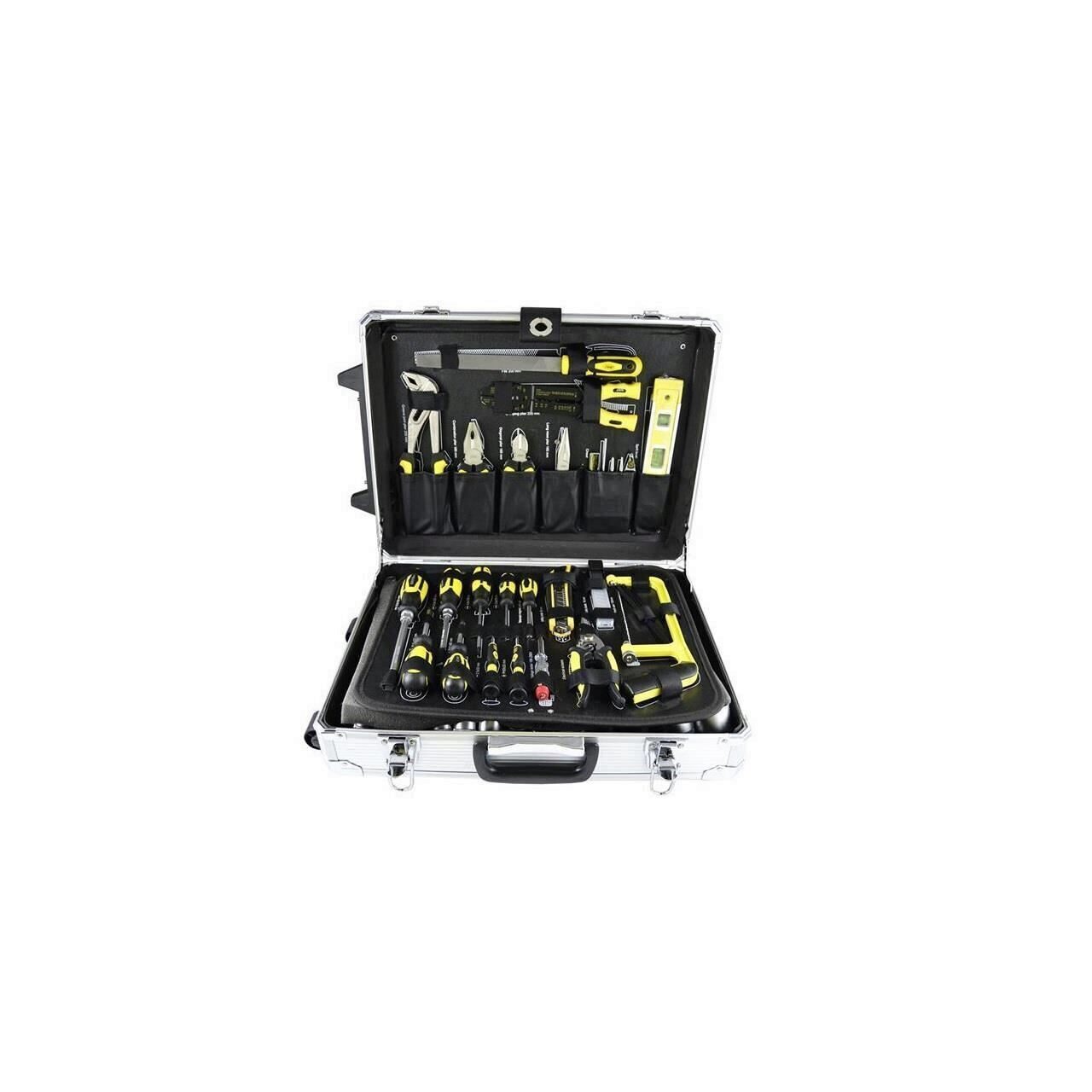 Trusa scule in valiza de aluminiu troller JBM 53159, 159 piese - Victor ...